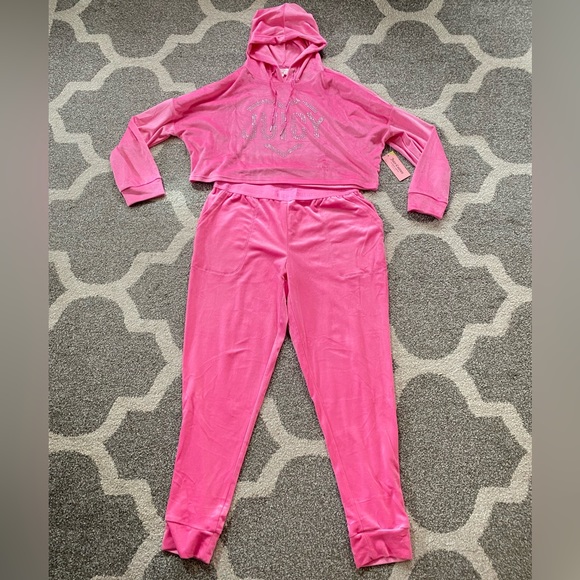 Juicy Couture | Intimates & Sleepwear | Juicy Couture Rhinestone Pink ...